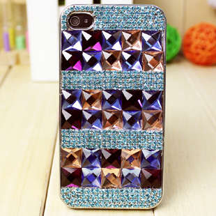 High Quality Crystal Iphone Case, Iphone Cover, Iphone 5 Case, Blue ...