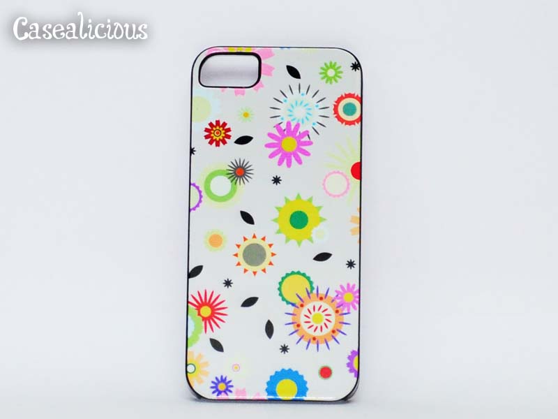 Cute Iphone Case, Iphone4 Case, Iphone5 Case, Circles, Retro, Gift ...